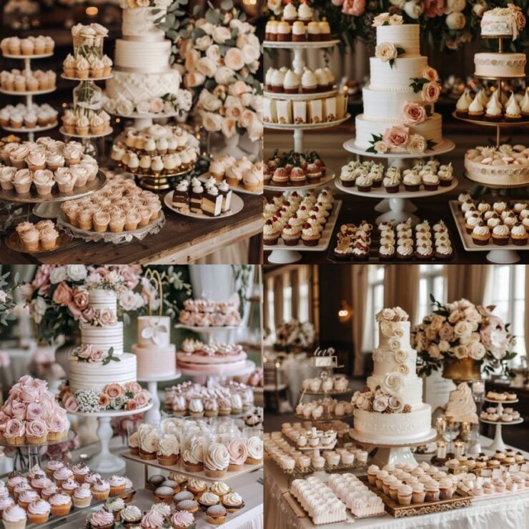 25 Wedding Dessert Table Ideas to Wow Your Guests - Yeah Weddings