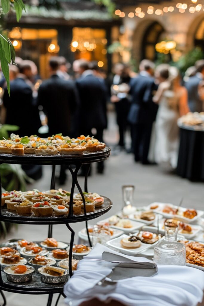 20 Cocktail Hour Foods to Serve at Your Wedding - Yeah Weddings