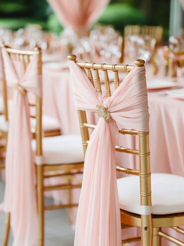 10 Creative Pink and Gold Wedding Decor Ideas - Yeah Weddings