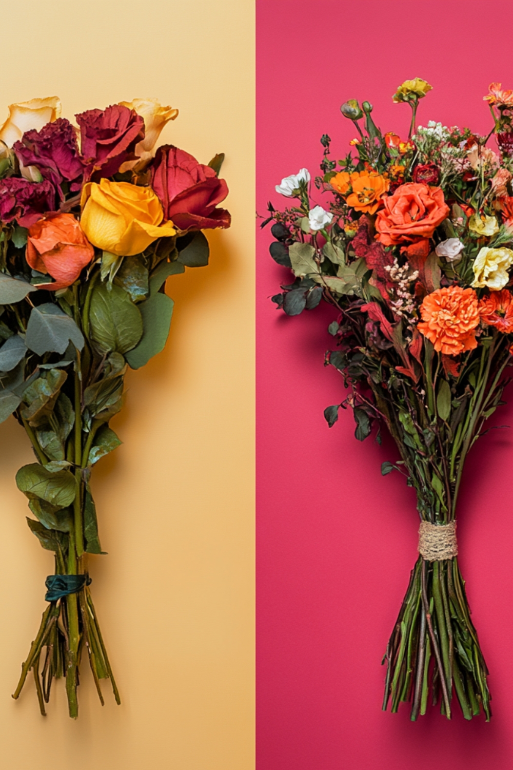 How To Make a Wedding Bouquet Out of Fake Flowers - Yeah Weddings