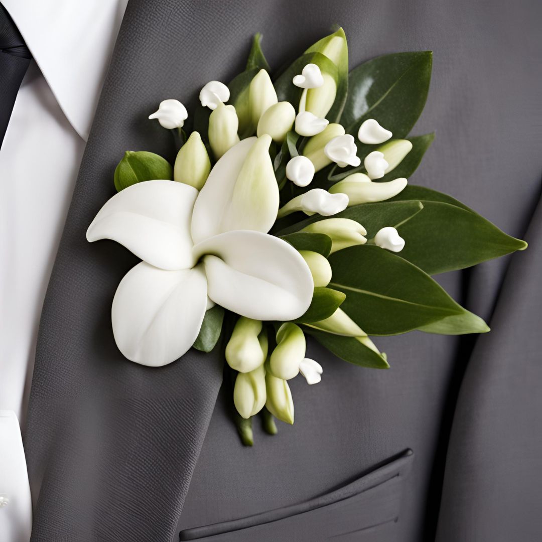 33 Gorgeous Ideas for a Groom’s Boutonniere - Yeah Weddings