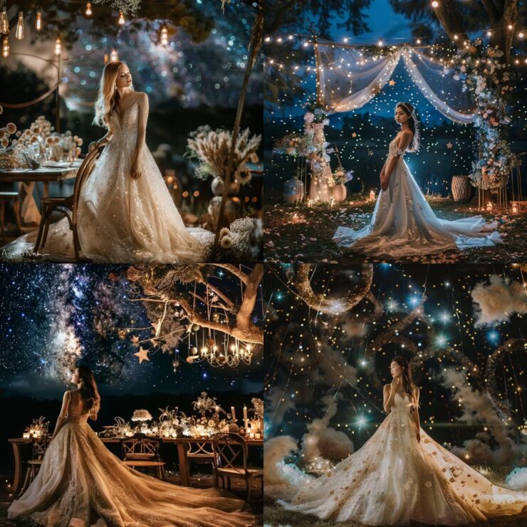 22 Celestial Wedding Ideas for Love Written in the Stars - Yeah Weddings