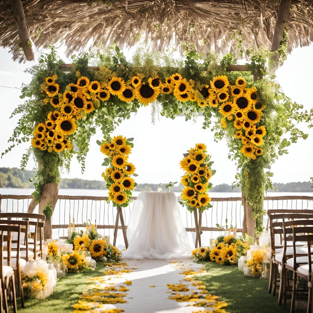 17 Ideas for a Sunflower Themed Wedding - Yeah Weddings