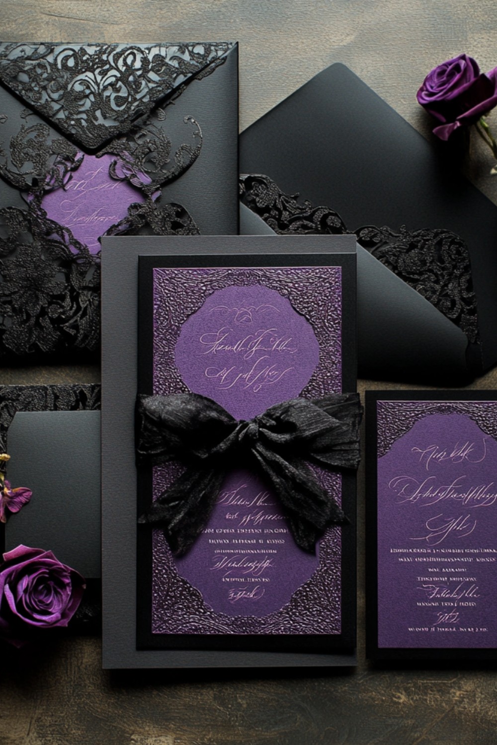 Black and Purple Wedding Ideas: Inspiration for a Bold and Elegant ...