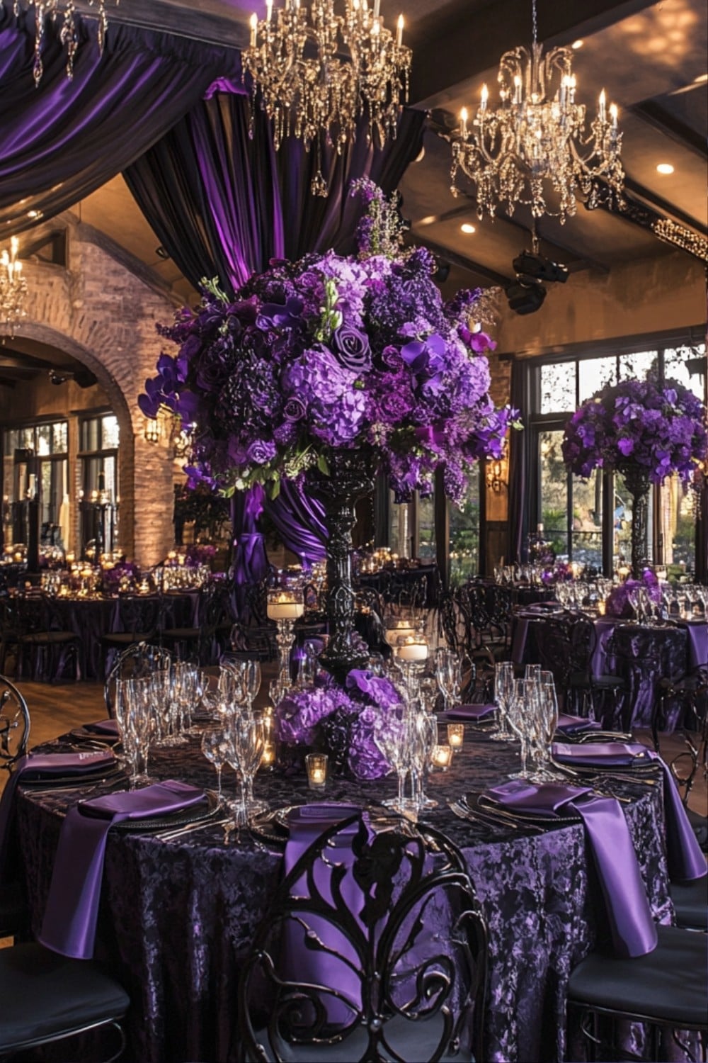 Black and Purple Wedding Ideas: Inspiration for a Bold and Elegant ...