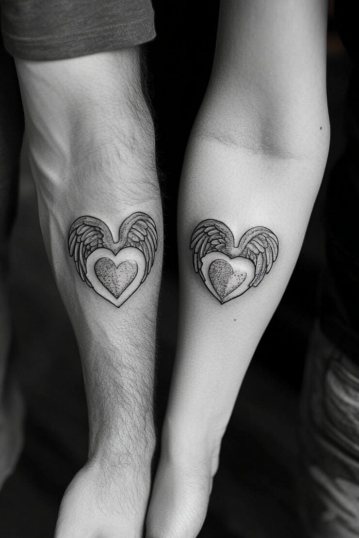 Unique Couple Tattoo Placement Ideas - Yeah Weddings