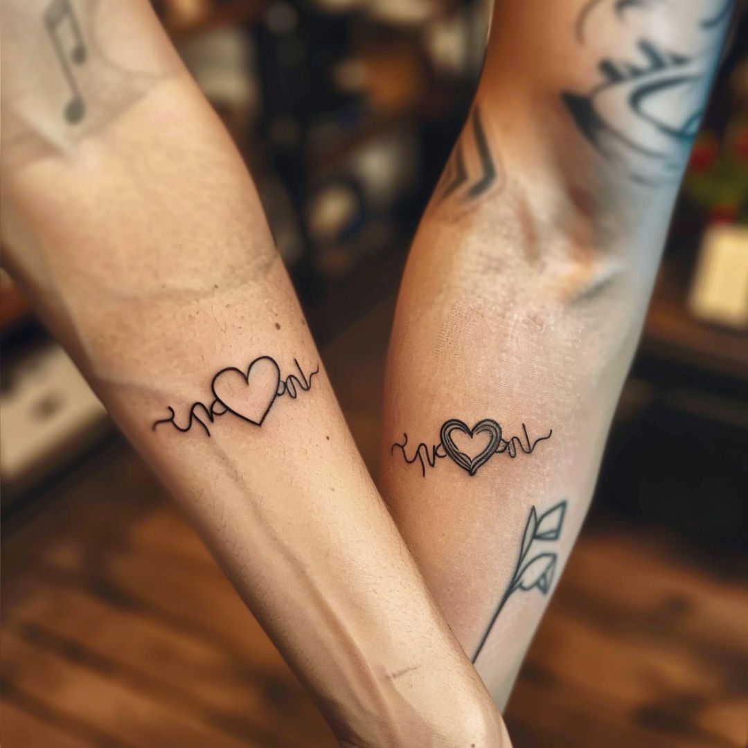 Unique Couple Tattoo Placement Ideas - Yeah Weddings