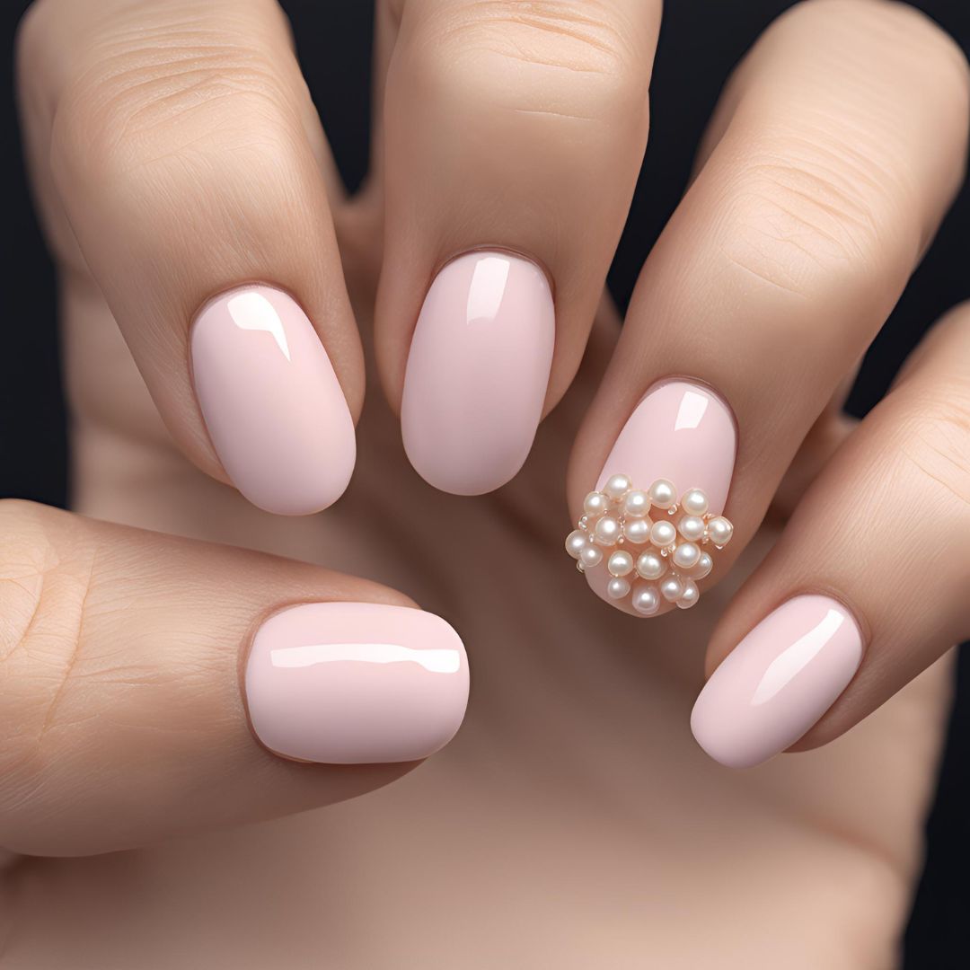 10 Elegant Pink Wedding Nail Ideas for Your Wedding Day - Yeah Weddings