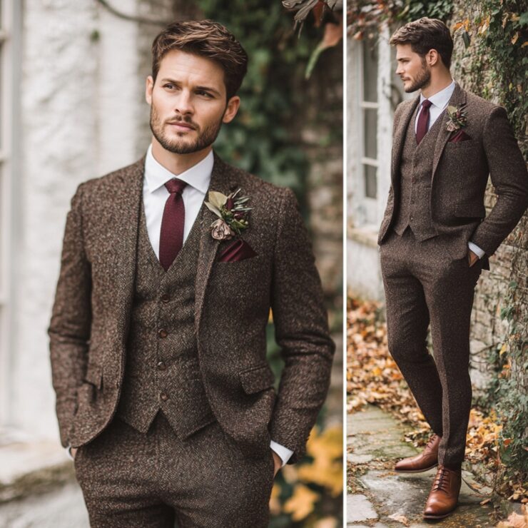 Fall Groom Outfit Ideas: Stylish Tips for the Perfect Autumn Wedding ...