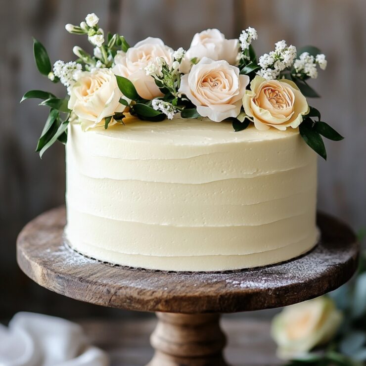 Chic Single-Tier Wedding Cakes: Stunning Ideas & Tips! Discover Your ...