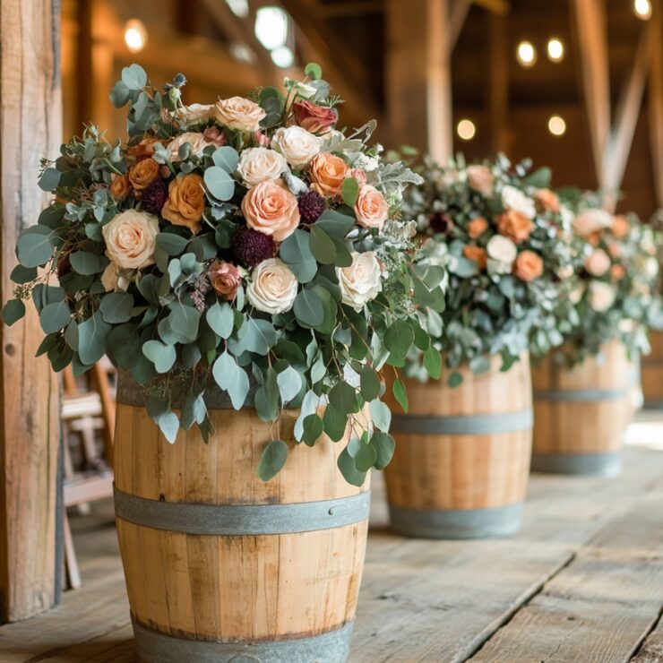 Stunning Barn Wedding Floral Arrangements Ideas: Top Tips to Wow Your ...