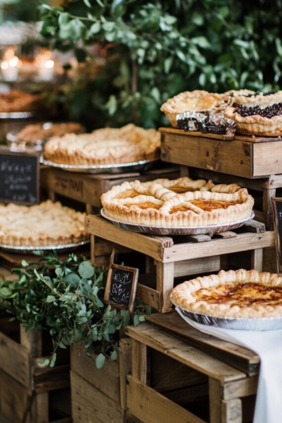 Rustic Wedding Dessert Tables: Create a Charming Display with Our ...