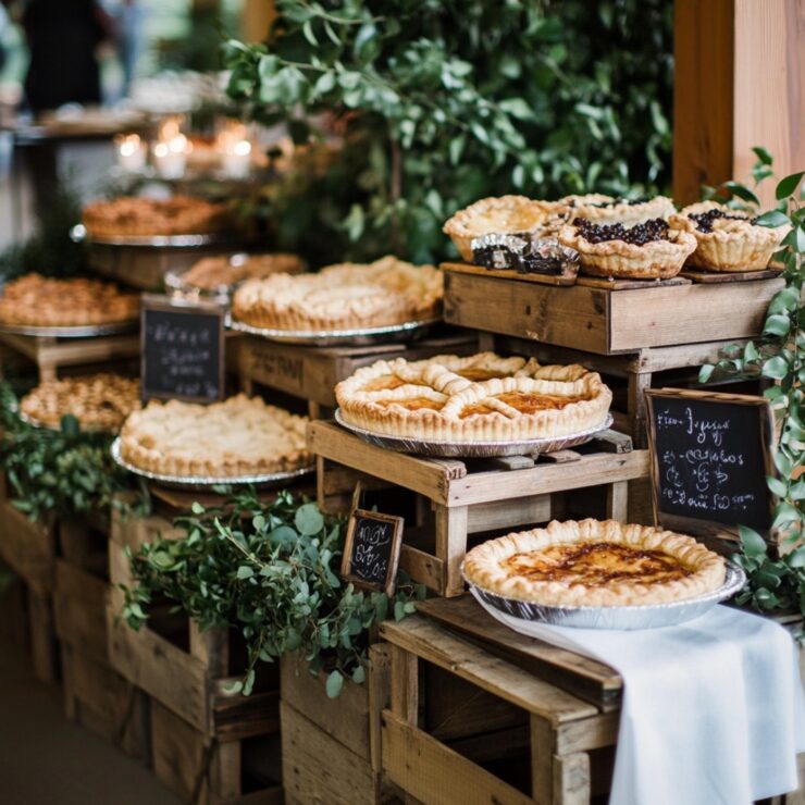 Rustic Wedding Dessert Tables: Create a Charming Display with Our ...