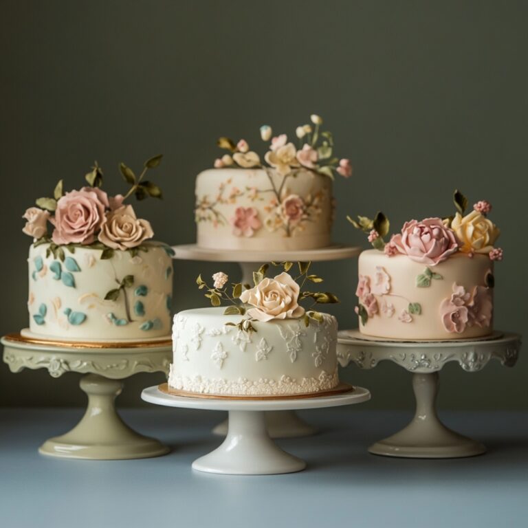 Vintage Small Wedding Cakes: Discover Elegant Designs - Yeah Weddings