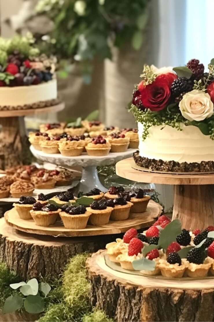 Rustic Wedding Dessert Tables: Create a Charming Display with Our ...