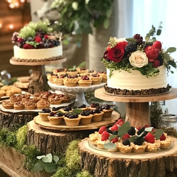 Rustic Wedding Dessert Tables: Create a Charming Display with Our ...
