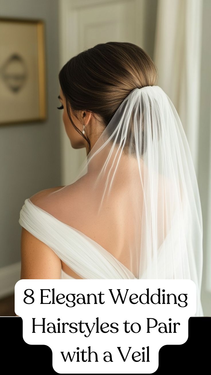8 Stunning Wedding Hairstyles with Veil Ideas: Perfect Bridal Tips ...