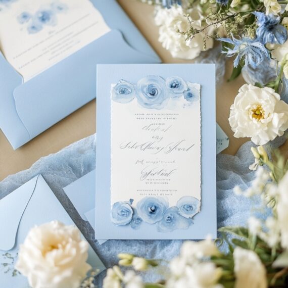 Elegant Baby Blue Wedding Ideas for a Dreamy Celebration - Yeah Weddings