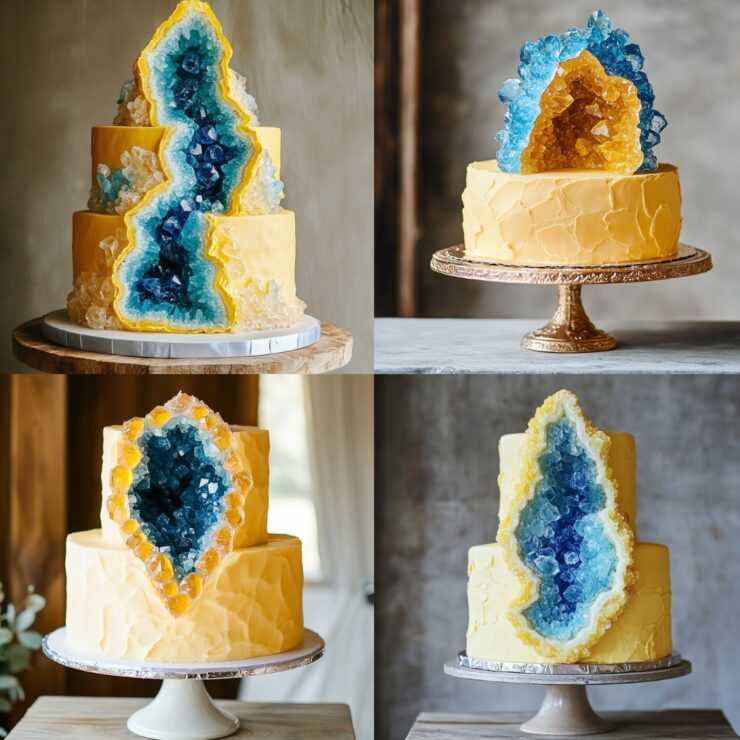Delightful Blue and Yellow Wedding Cakes: Ideas & Tips to Inspire ...