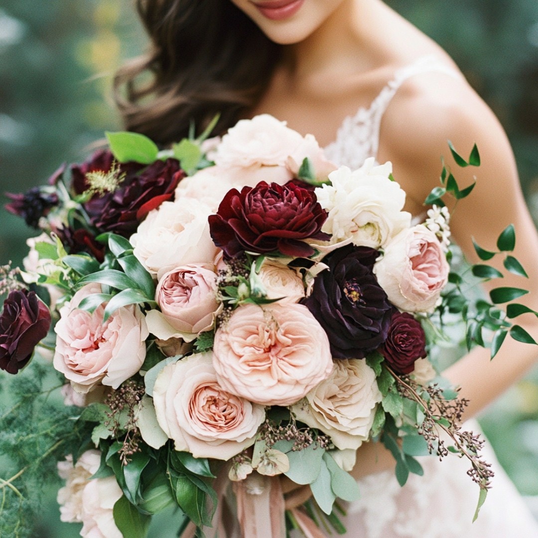 Marsala and Blush Wedding Colors: Tips for a Stunning Palette - Yeah ...