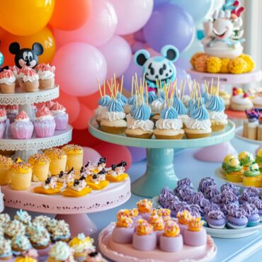 Magical Disney-Themed Desserts: Tips for a Fairytale Party - Yeah Weddings