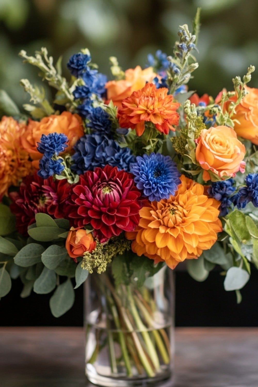 Stunning Navy Blue and Rust Wedding Colors | Discover Tips for a ...
