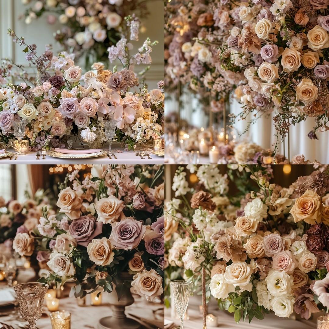 Chic Champagne and Mauve Wedding Colors: Your Ultimate Guide - Yeah ...