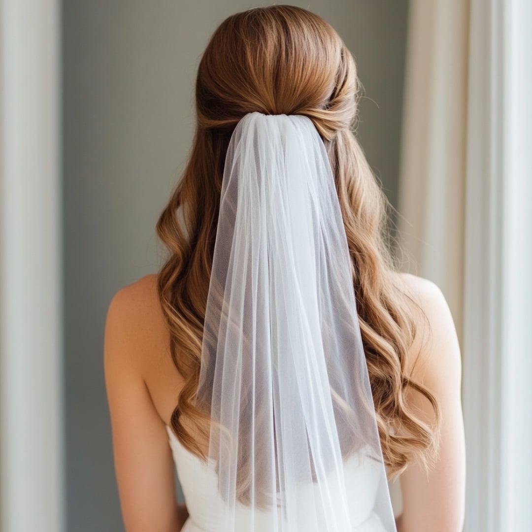 8 Stunning Wedding Hairstyles with Veil Ideas: Perfect Bridal Tips ...