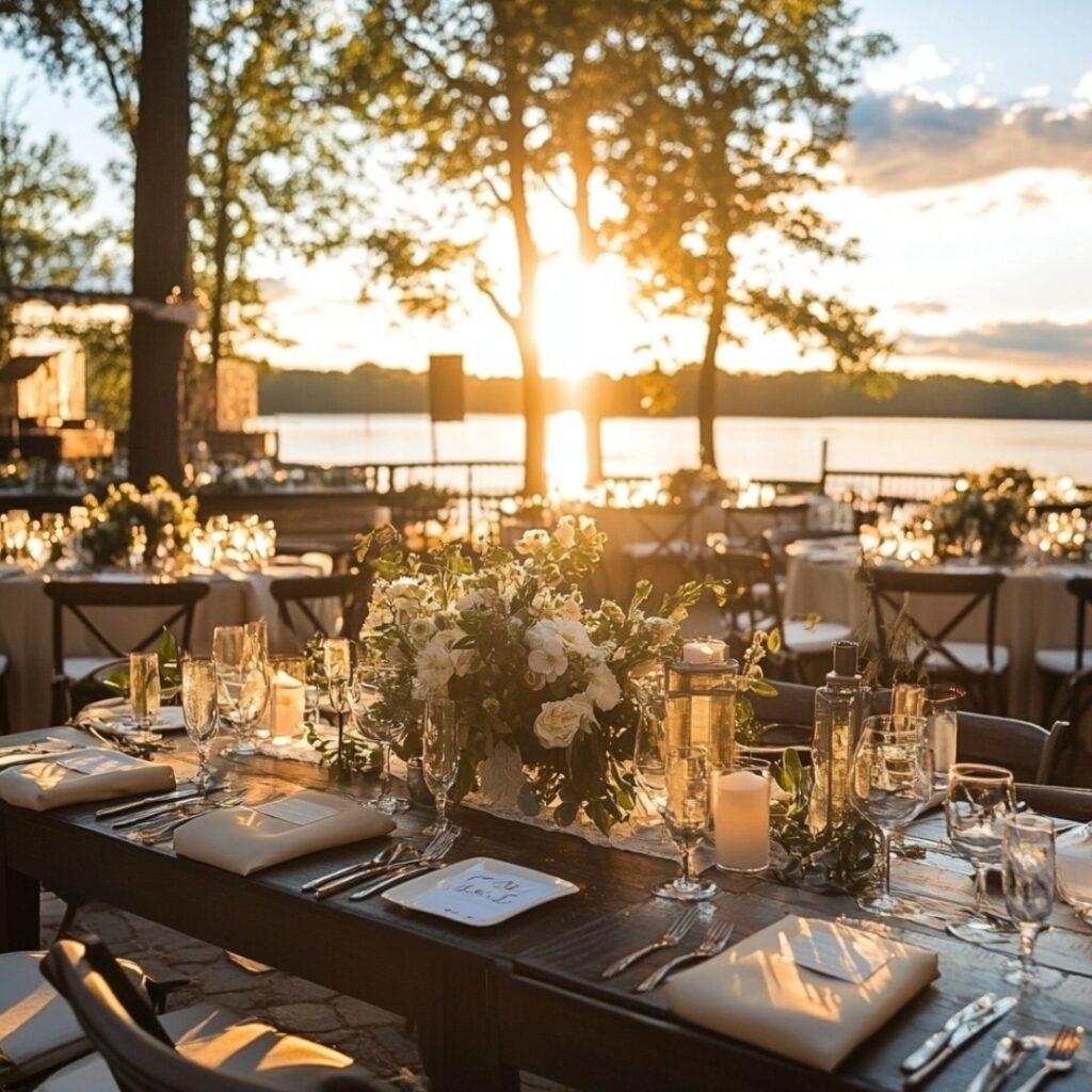 Chic Lakefront Wedding Decorations: Ideas & Tips for a Dreamy Setup ...