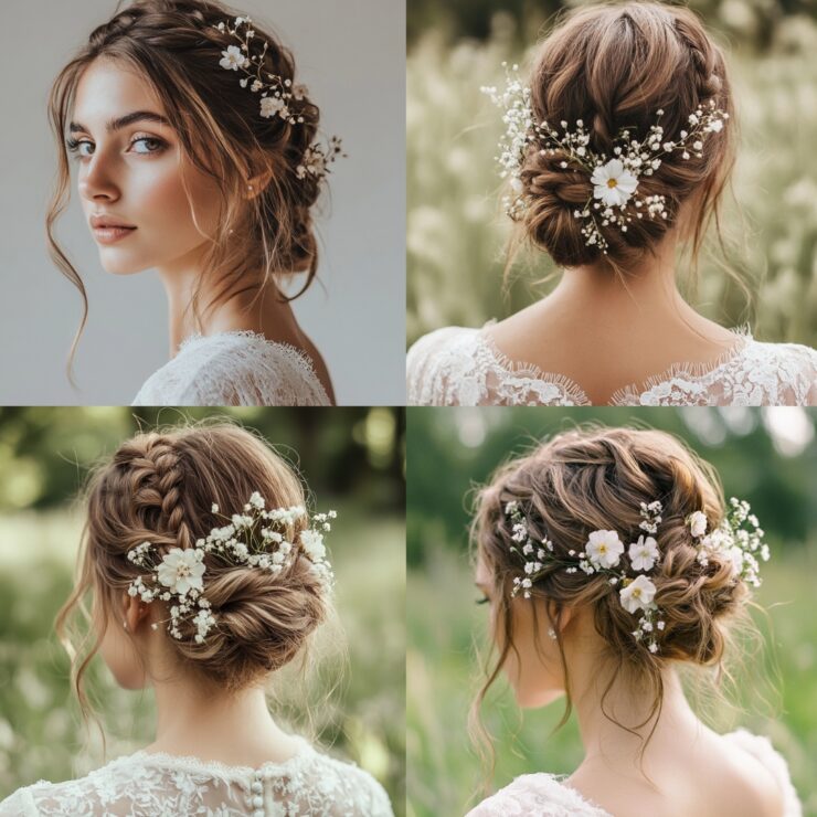 Boho Updo Wedding Hairstyles: Tips & Ideas for Your Big Day - Yeah Weddings