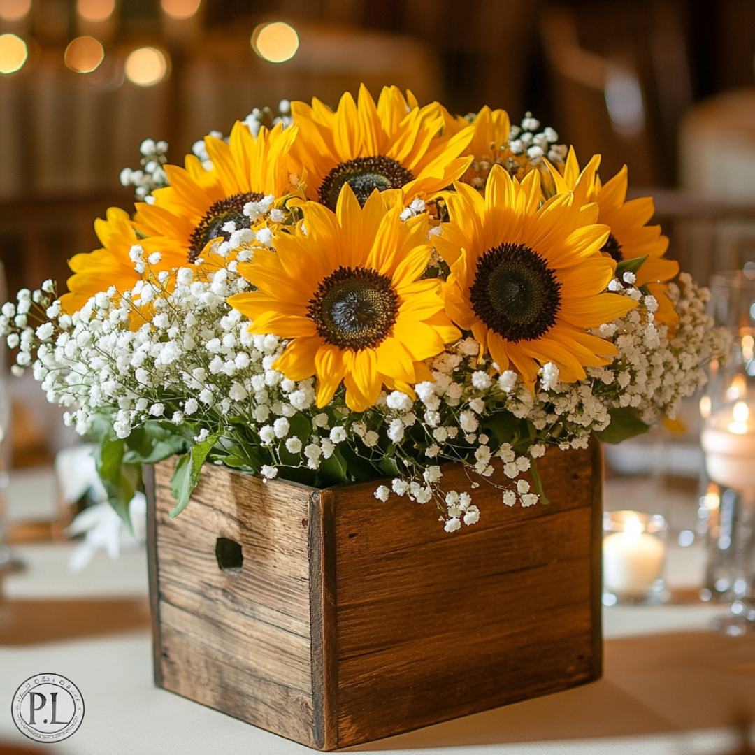 Bright Sunflower Wedding Centerpieces: Top Ideas & Styling Tips | Get ...