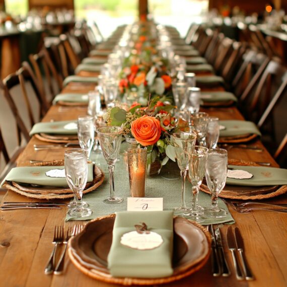 Burnt Orange and Sage Green Wedding Colors: Tips for a Stunning Palette ...