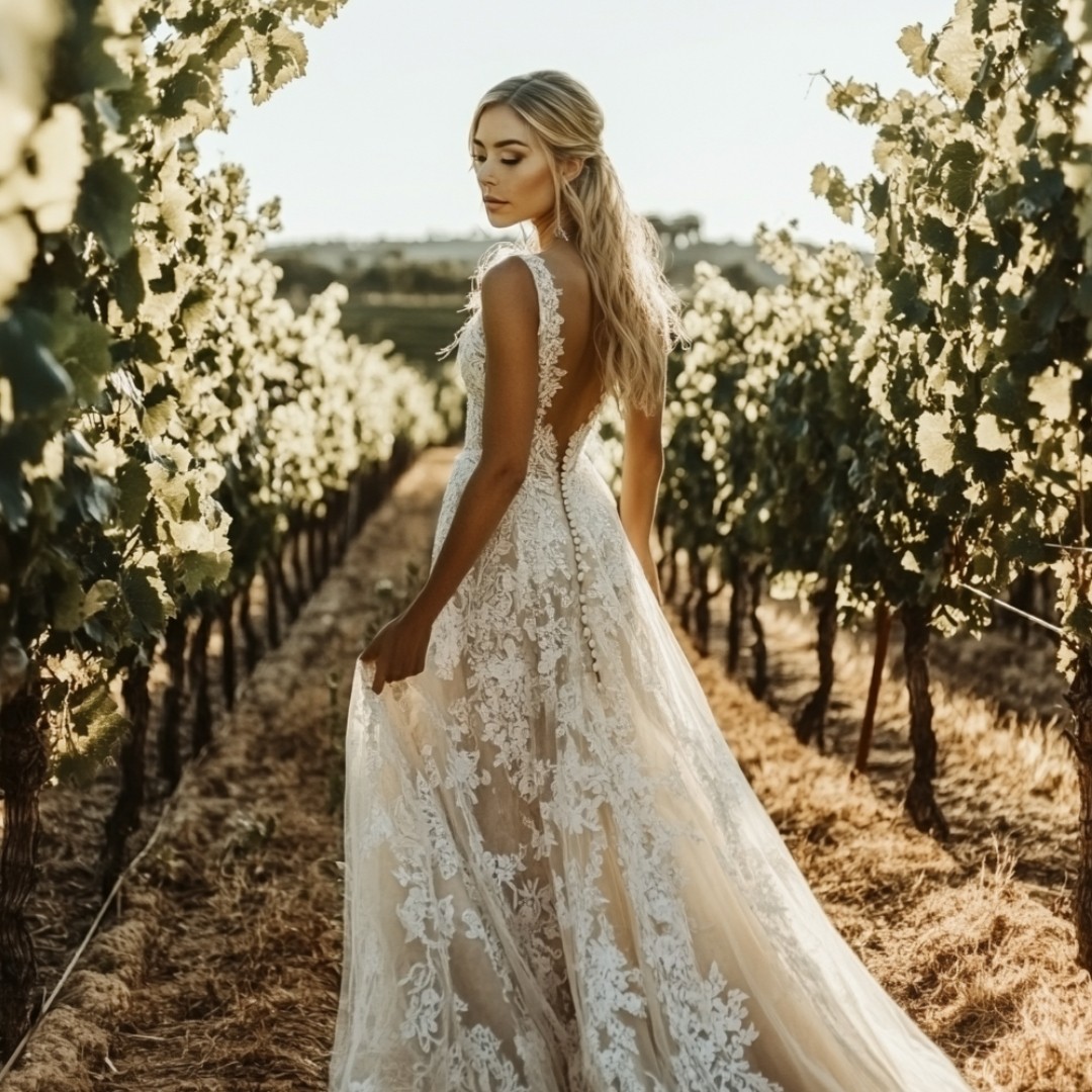 Vineyard Wedding Dress Ideas: Elegant Styles + Expert Tips - Yeah Weddings