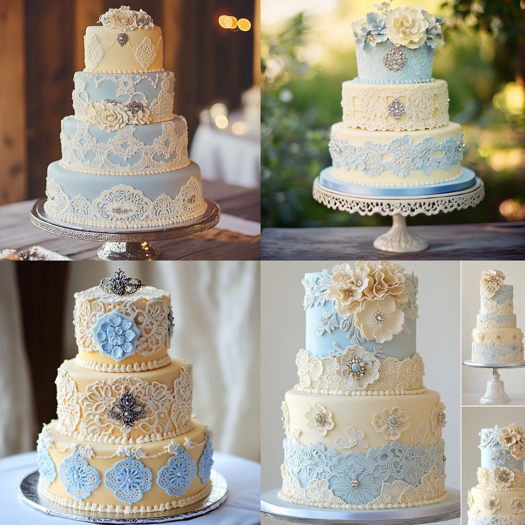 Delightful Blue and Yellow Wedding Cakes: Ideas & Tips to Inspire ...