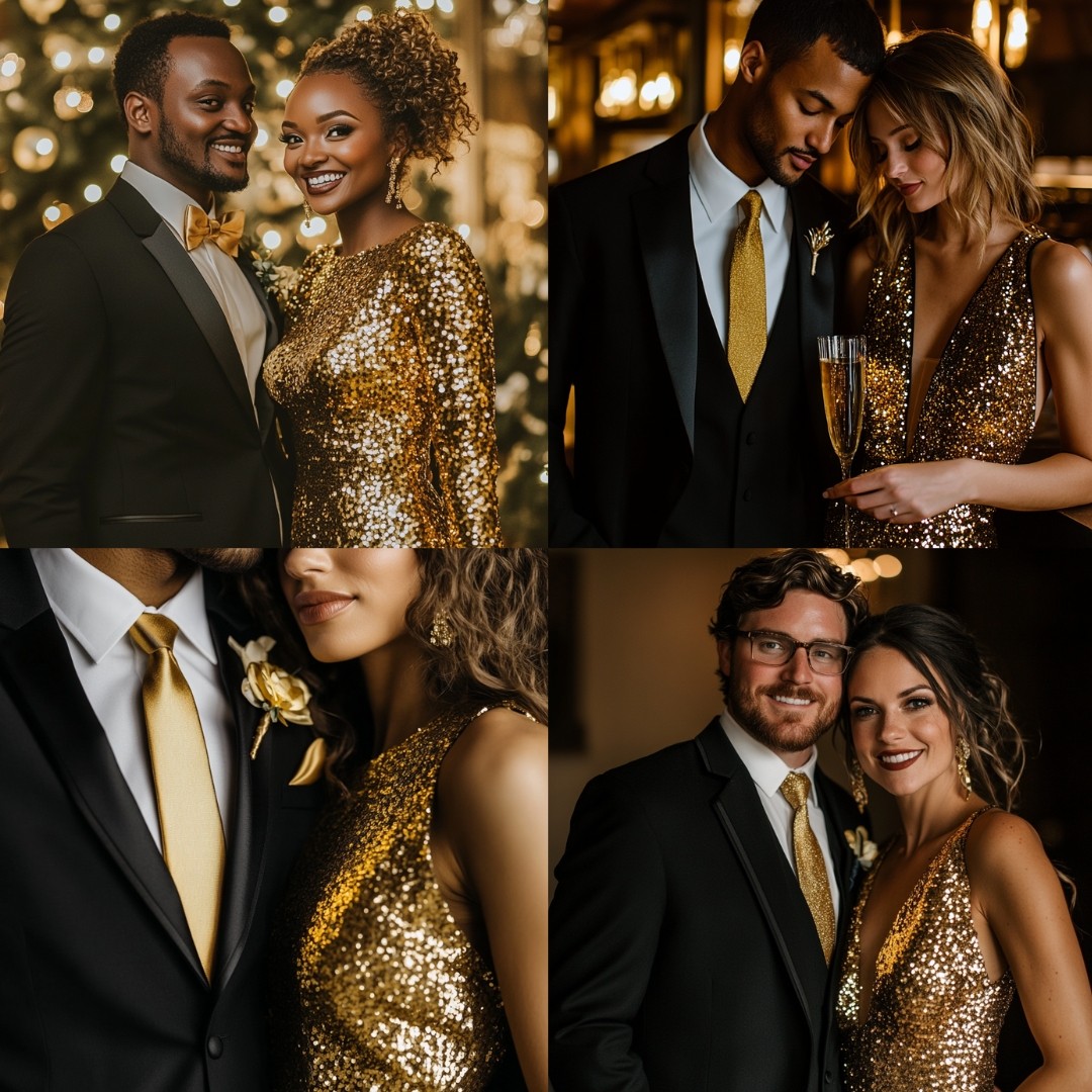 Stylish New Year’s Wedding Guest Attire for Couples: Your Guide to ...