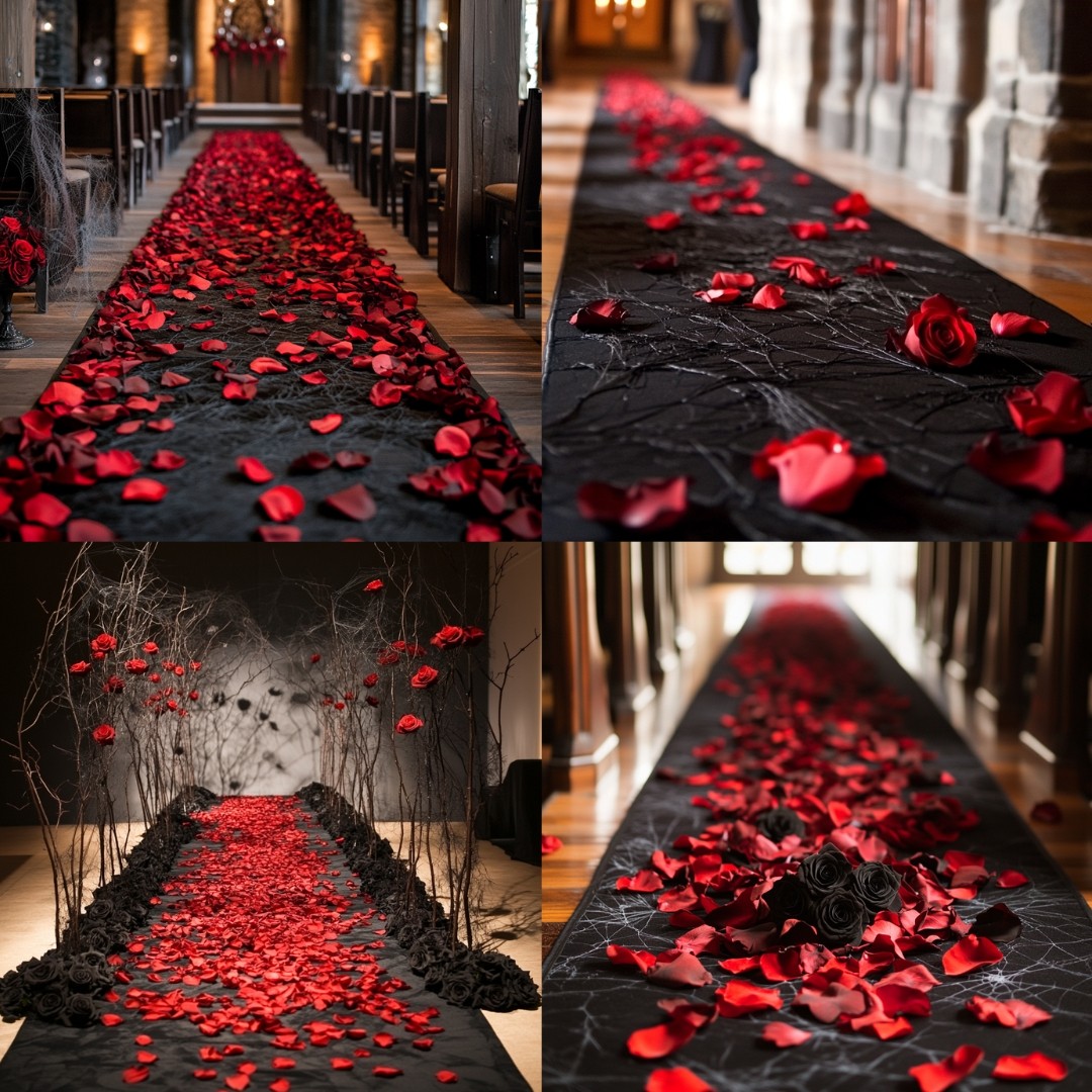 Spooktacular Tips for Halloween Wedding Aisle Decor Ideas - Yeah Weddings