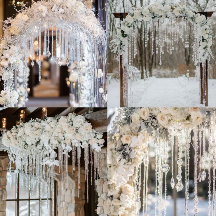 Enchanting December Wedding Arch Ideas: Your Guide to Magical Winter ...