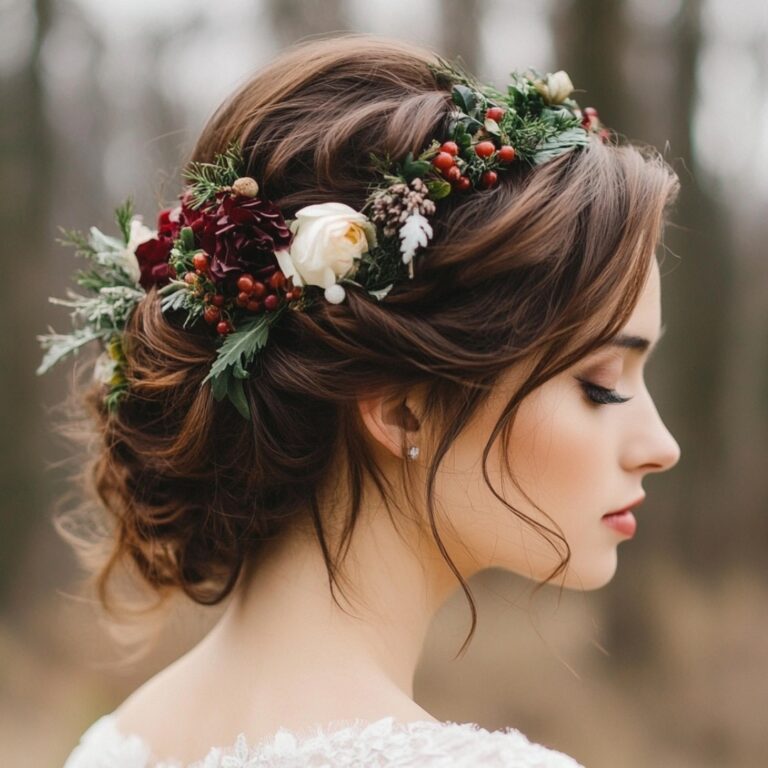10 Stunning December Wedding Hairstyle Ideas – Get Festive & Elegant ...