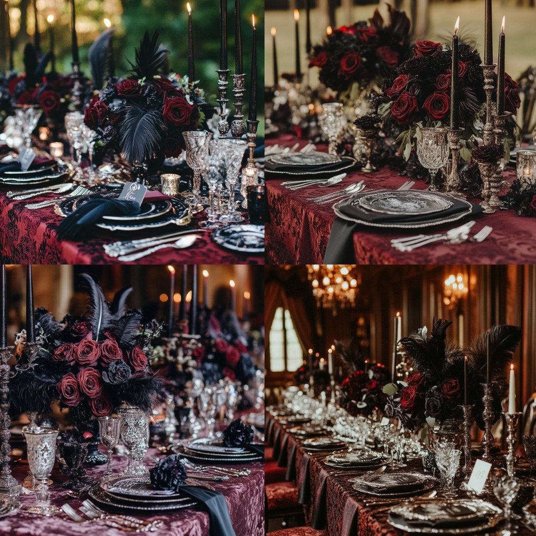 Spooktacular Halloween Wedding Table Settings: Get Inspired - Yeah Weddings