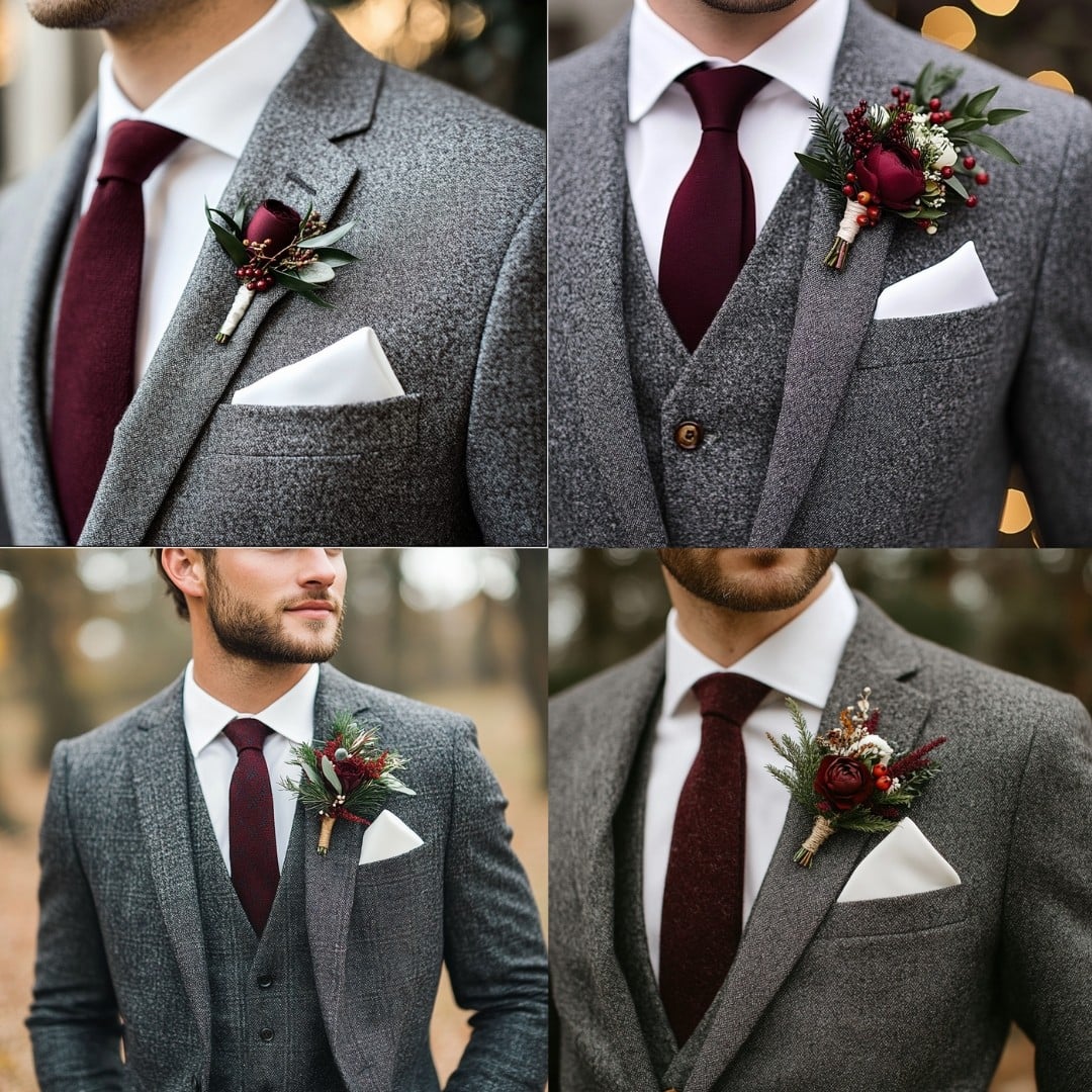 Christmas Wedding Groomsmen Attire Ideas: Festive Tips for a Stylish ...