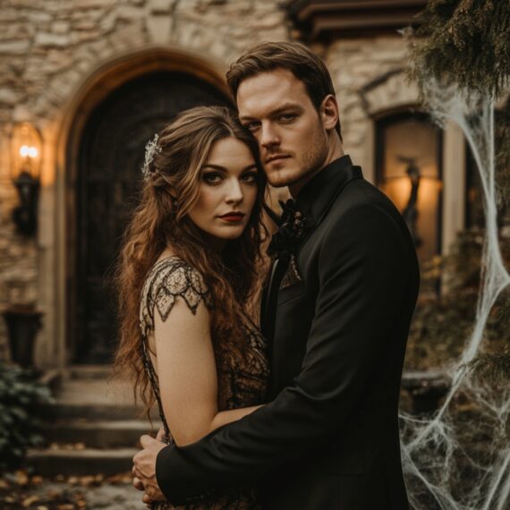 Spooky Season Engagement Photos: Tips & Guide You'll Love - Yeah Weddings