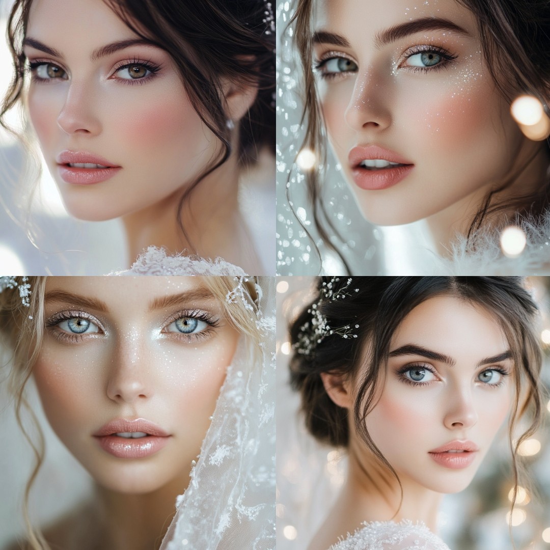 Sparkling New Year’s Wedding Makeup Ideas – Get Glam Tips - Yeah Weddings