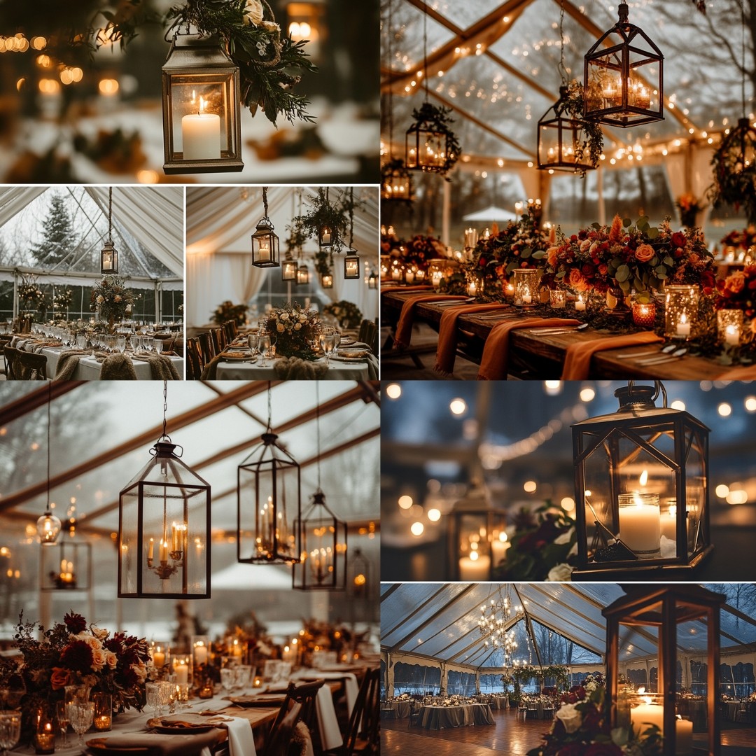 Enchanting December Wedding Reception Ideas: Create Cozy Winter Magic ...