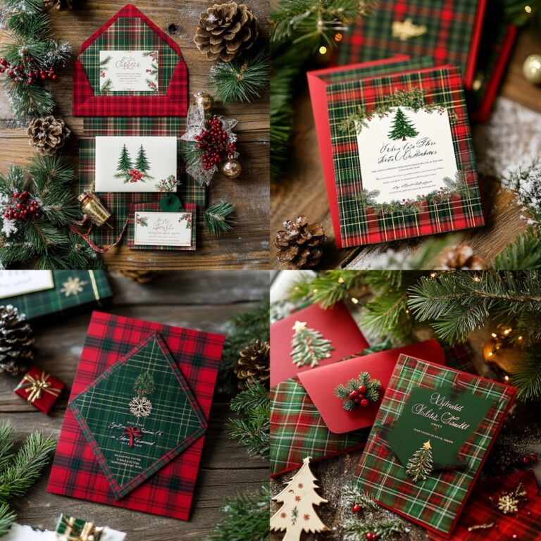 Christmas Wedding Invitations: Festive Ideas & Tips You’ll Love - Yeah ...