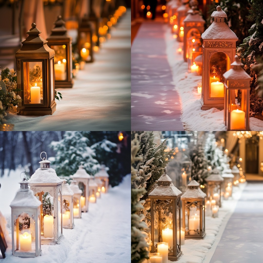 Magical December Wedding Aisle Decor Ideas: Tips for a Cozy Ceremony ...