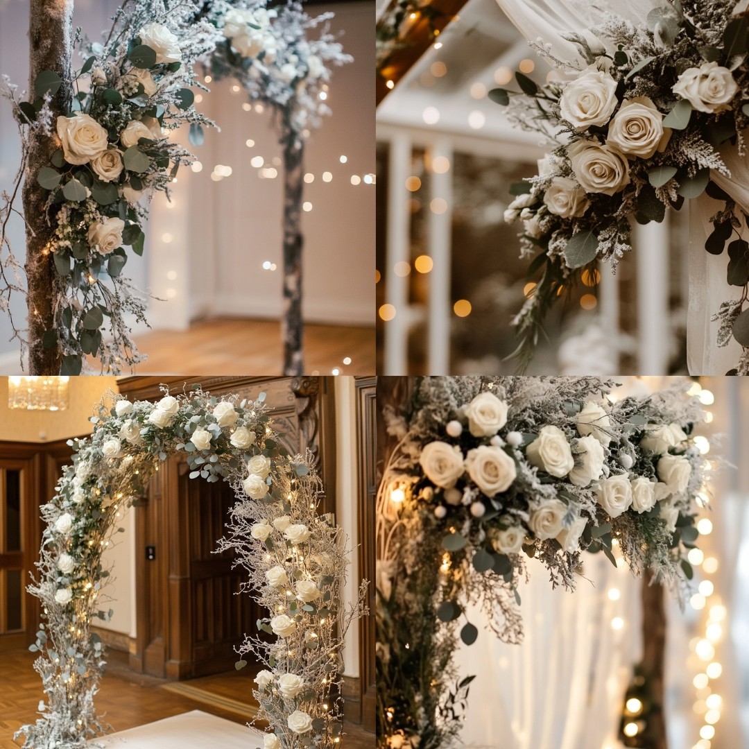 Enchanting December Wedding Arch Ideas: Your Guide to Magical Winter ...