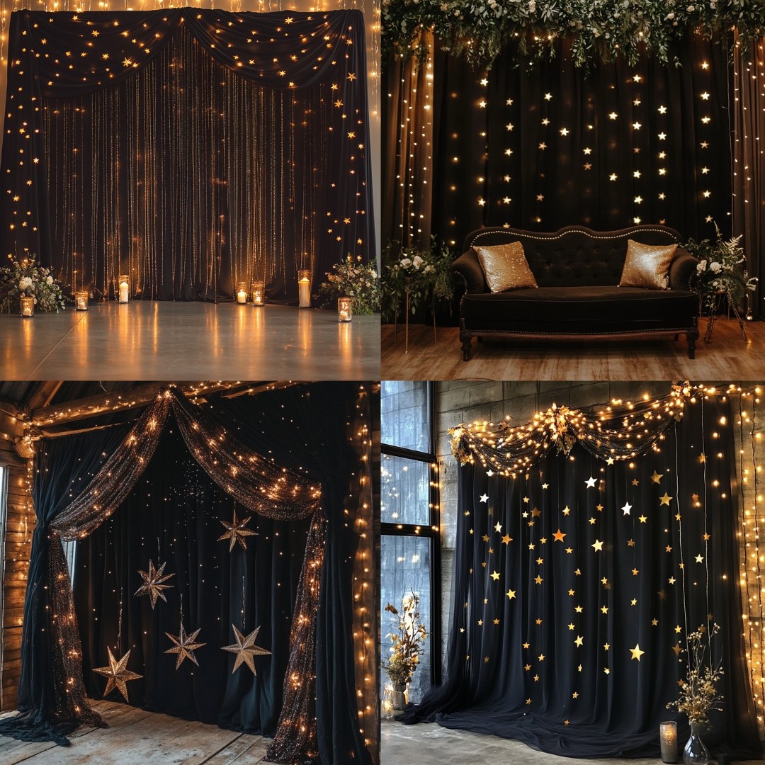 Stunning New Year's Wedding Backdrop Ideas: Sparkle & Style Tips - Yeah ...