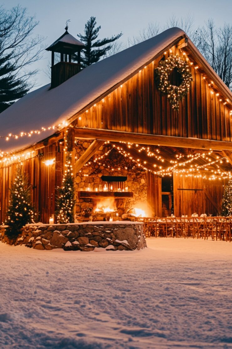 Charming Rustic Winter Wedding Ideas to Inspire You - Yeah Weddings