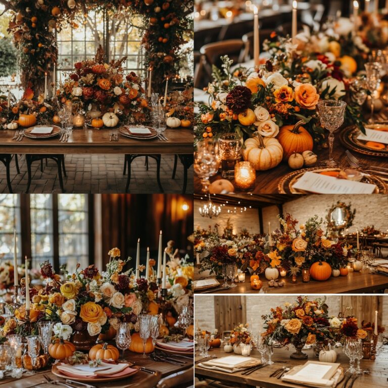 Thanksgiving Wedding Reception Ideas: Tips for a Memorable Celebration ...
