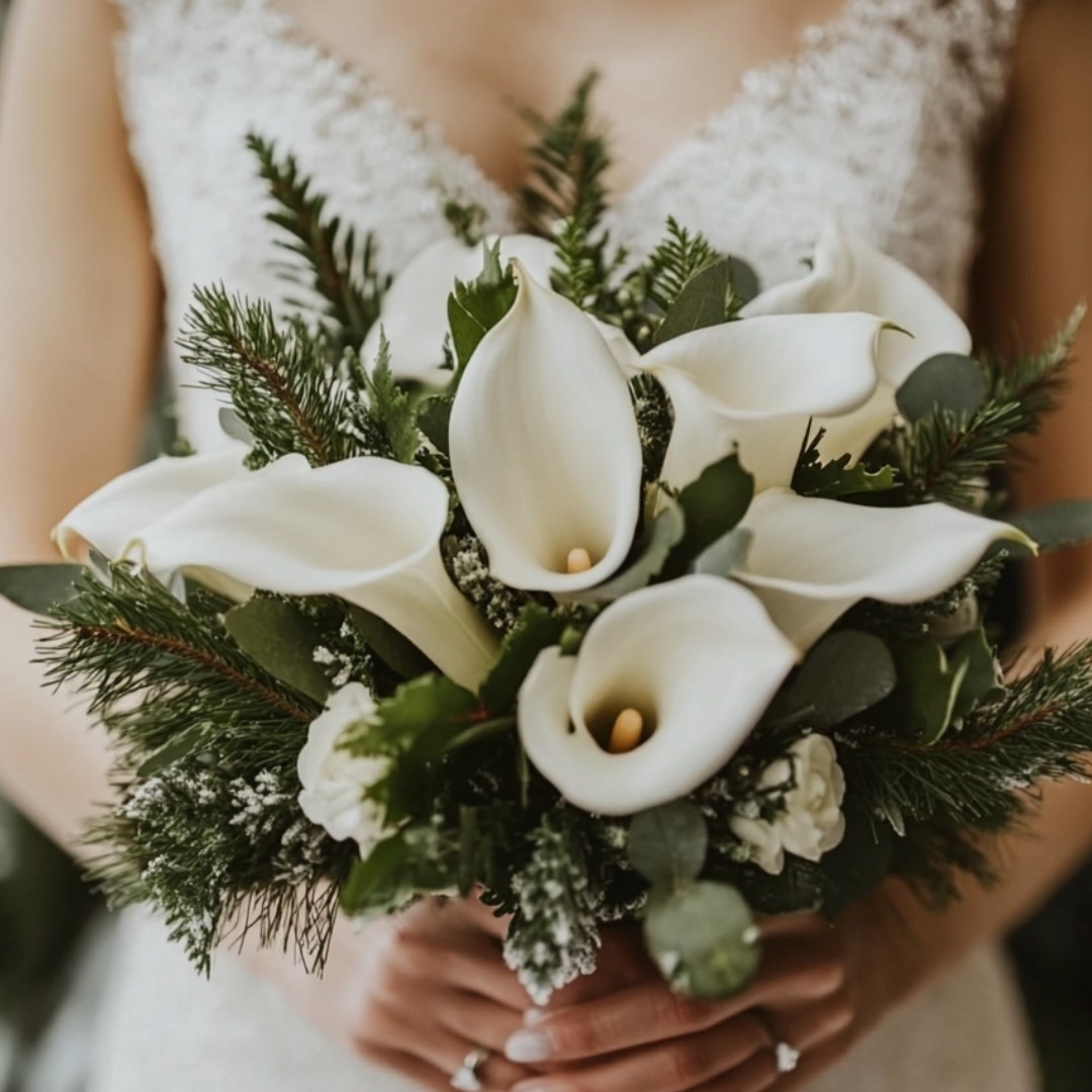 8 Festive Christmas Wedding Bouquet Ideas – A Must-See Guide - Yeah ...
